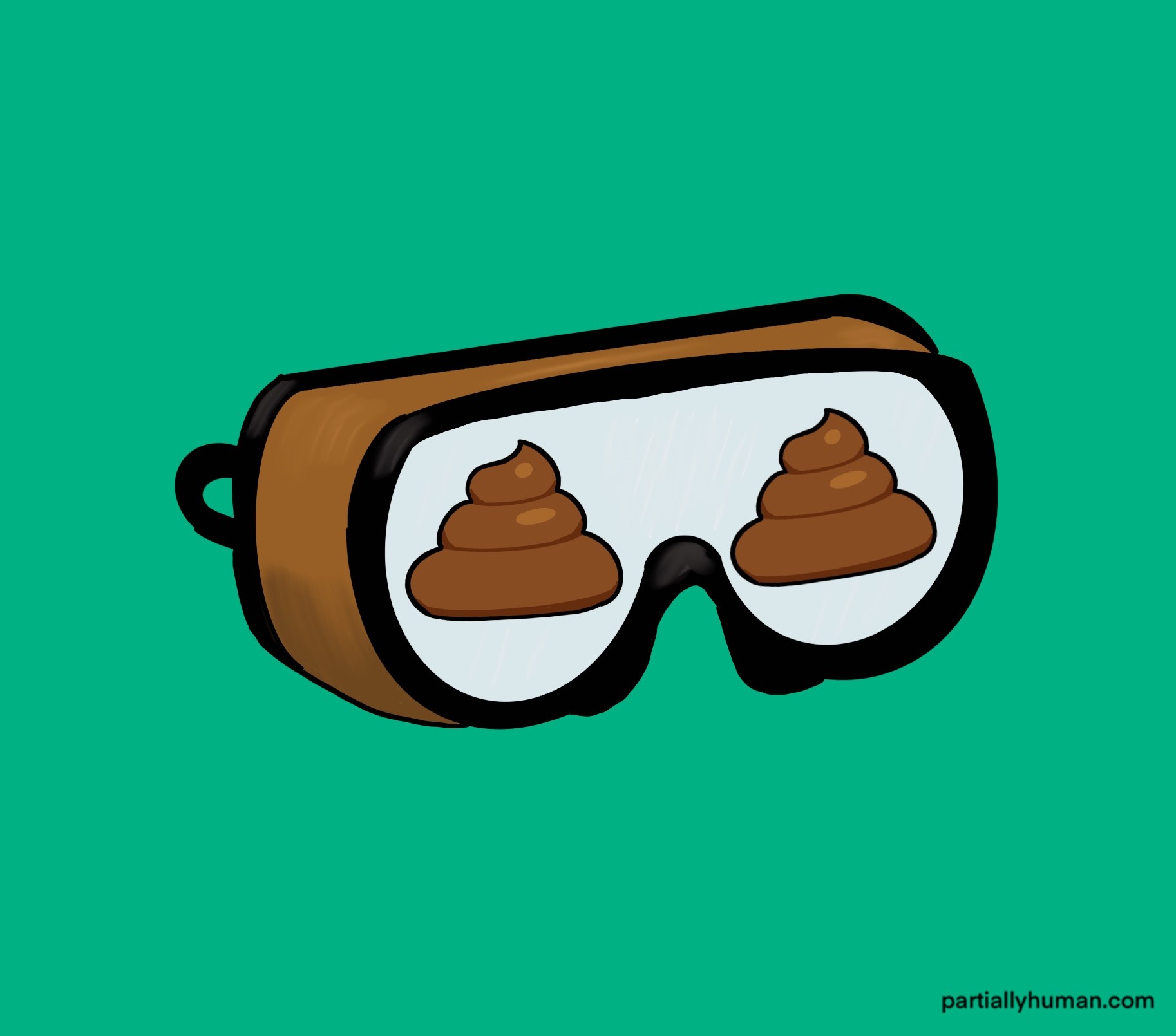 Cortisol Gives You Poop Goggles - Partially Human
